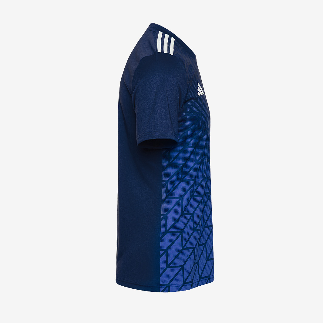 adidas Team Icon 23 Junior SS Shirt - Team Navy Blue 2 - Junior ...