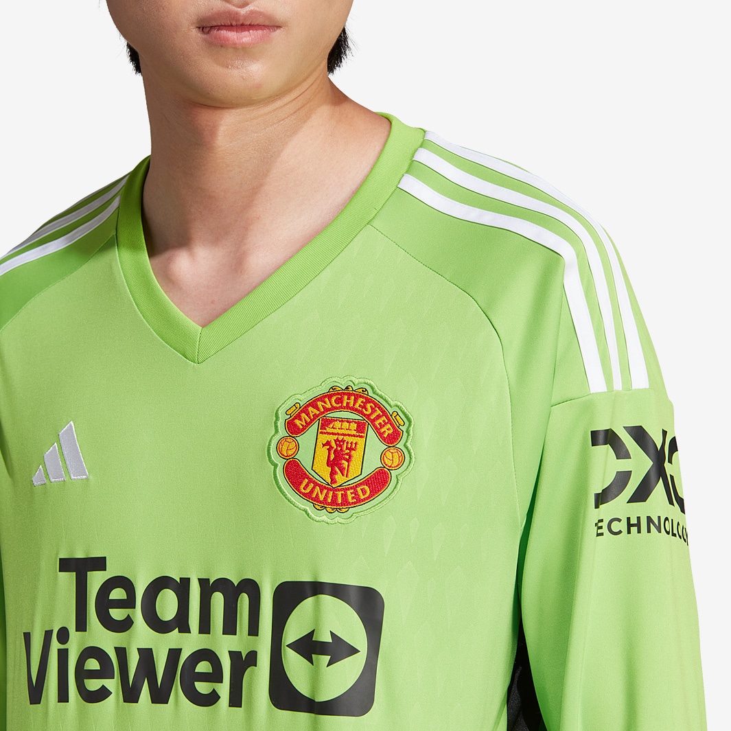 Camiseta de portero adidas Manchester United 23/24 ML - Team Semi Sol ...