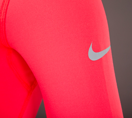 Womens Clothing - Nike Pro Hyperwarm Hoody - Hyper Punch/Light Ash Grey
