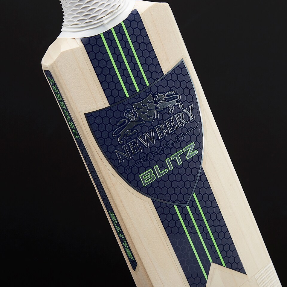 Cricket Bats - Newbery Blitz 5* Cricket Bat - Blue/Green - NEWBLITZ5ST