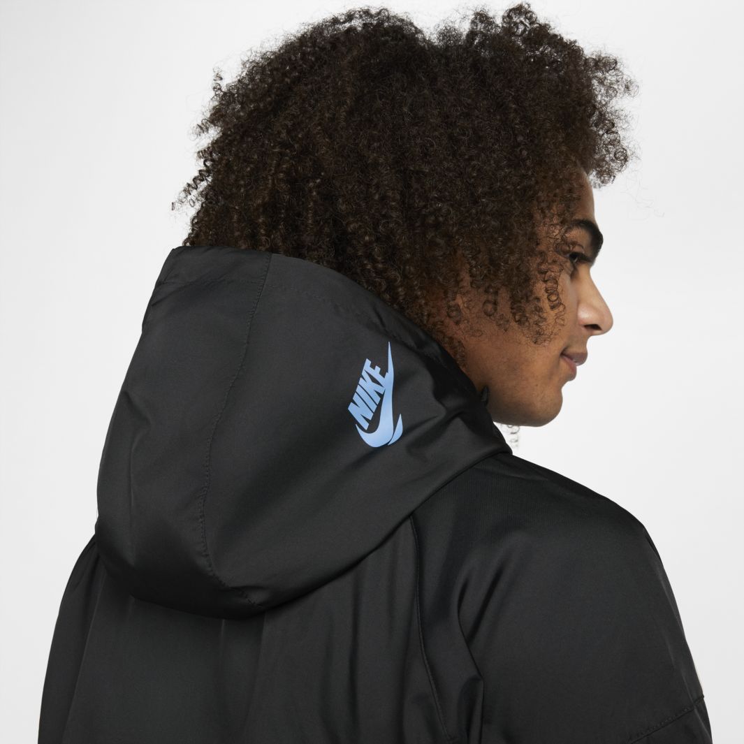 Nike Sportswear Sport Essentials+ Woven Windrunner Jacket - Black/White ...