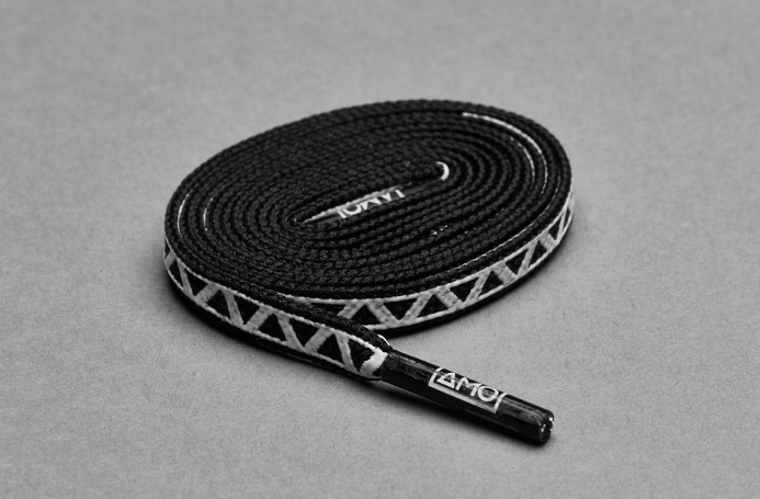 Accessories - AMO Grip Laces - Black/White