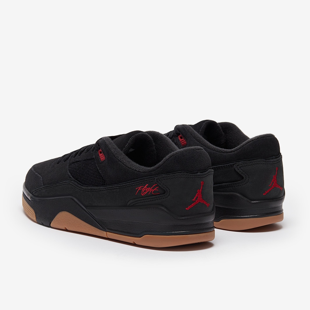 Jordan Flight Court Black Varsity Red Gum Medium Brown Mens Shoes Pro Direct Basketball