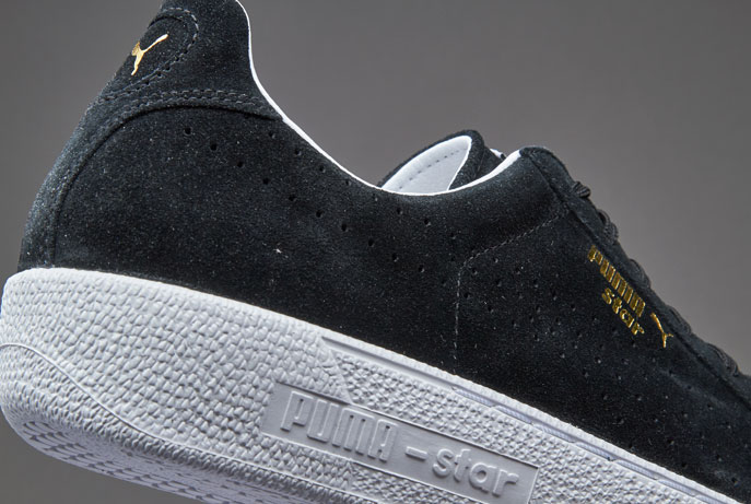 Puma Star Allover Suede - Mens Shoes - Black | Pro:Direct Soccer