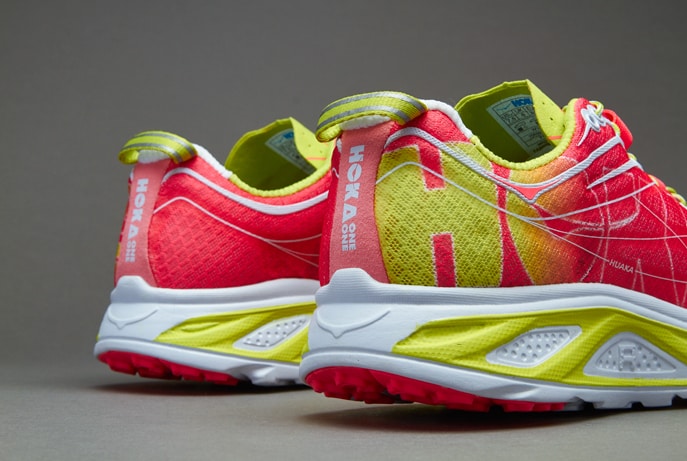 Hoka Womens Huaka - Womens Shoes - Neon Pink / Acid | Pro:Direct Running