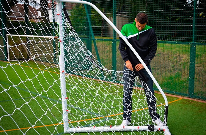 Samba Playfast Match Goal 12 x 6 - White | Pro:Direct Basketball