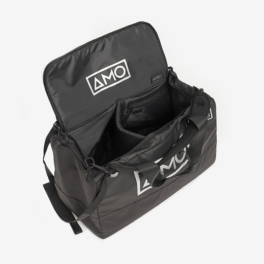 AMO Gameday Holdall - Black/Silver - Bags & Luggage | Pro:Direct Soccer