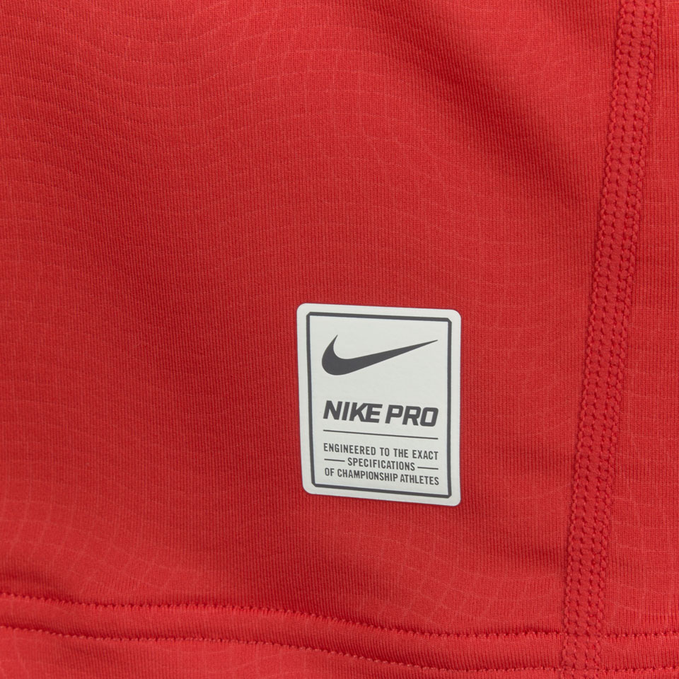 Nike Hypercool Fitted SS Top - Mens Base Layer - University Red ...