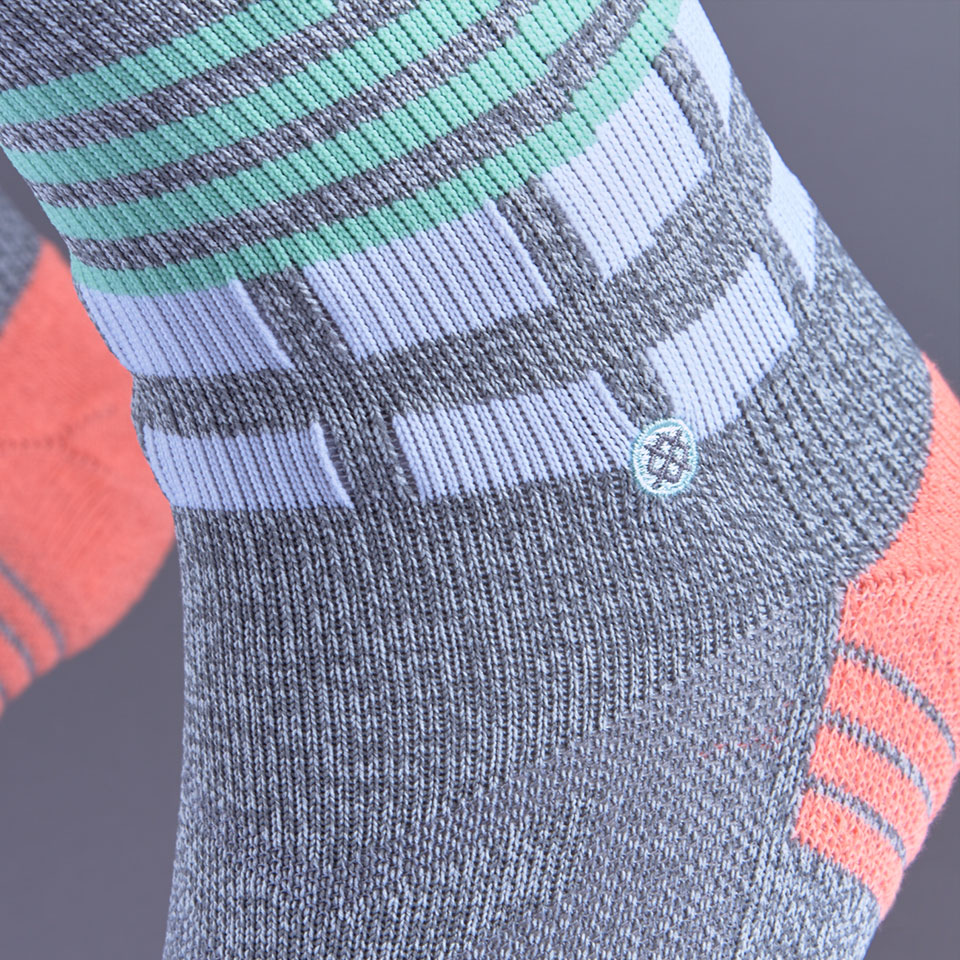 STANCE Womens Crunch Athletic Crew Socks - Running Socks - Teal | Pro ...