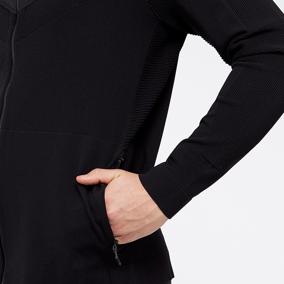Mens Clothing - Nike Sportswear Tech Knit Jacket - Black - 886150-010