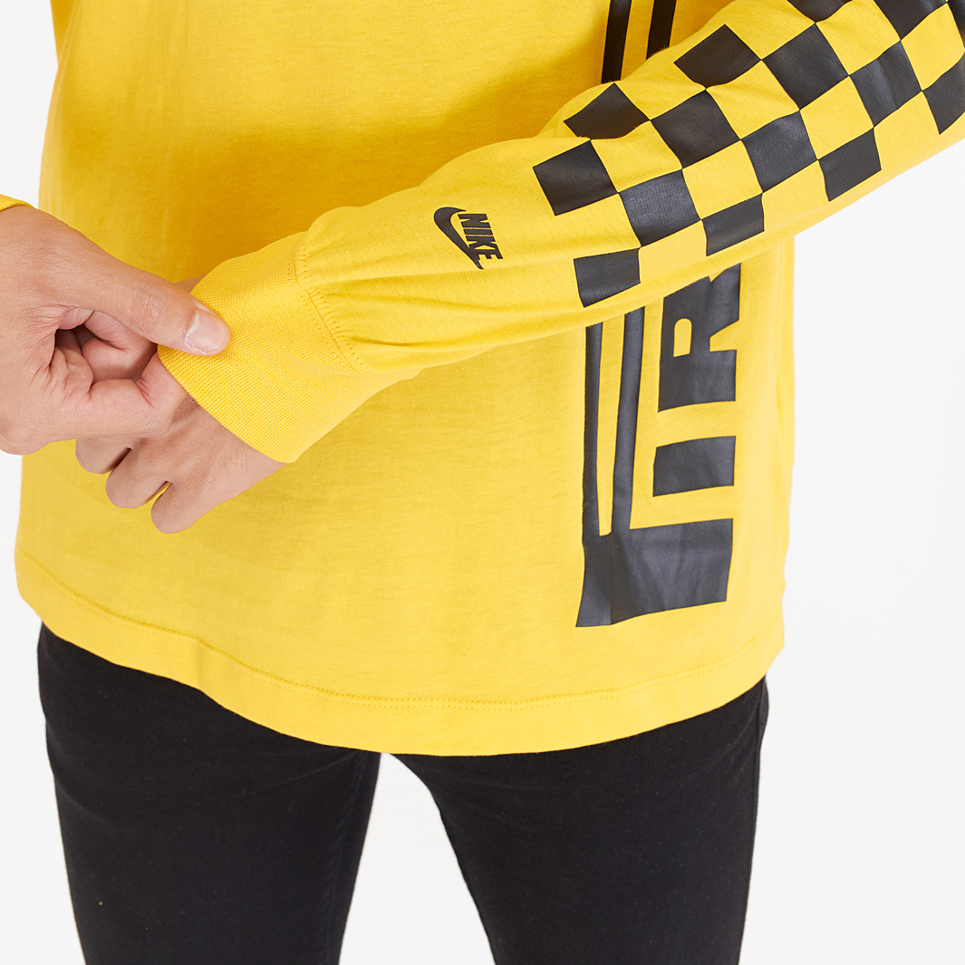 Nike Inter Milan 2019/20 LS T-Shirt - Tour Yellow - Training Tops ...