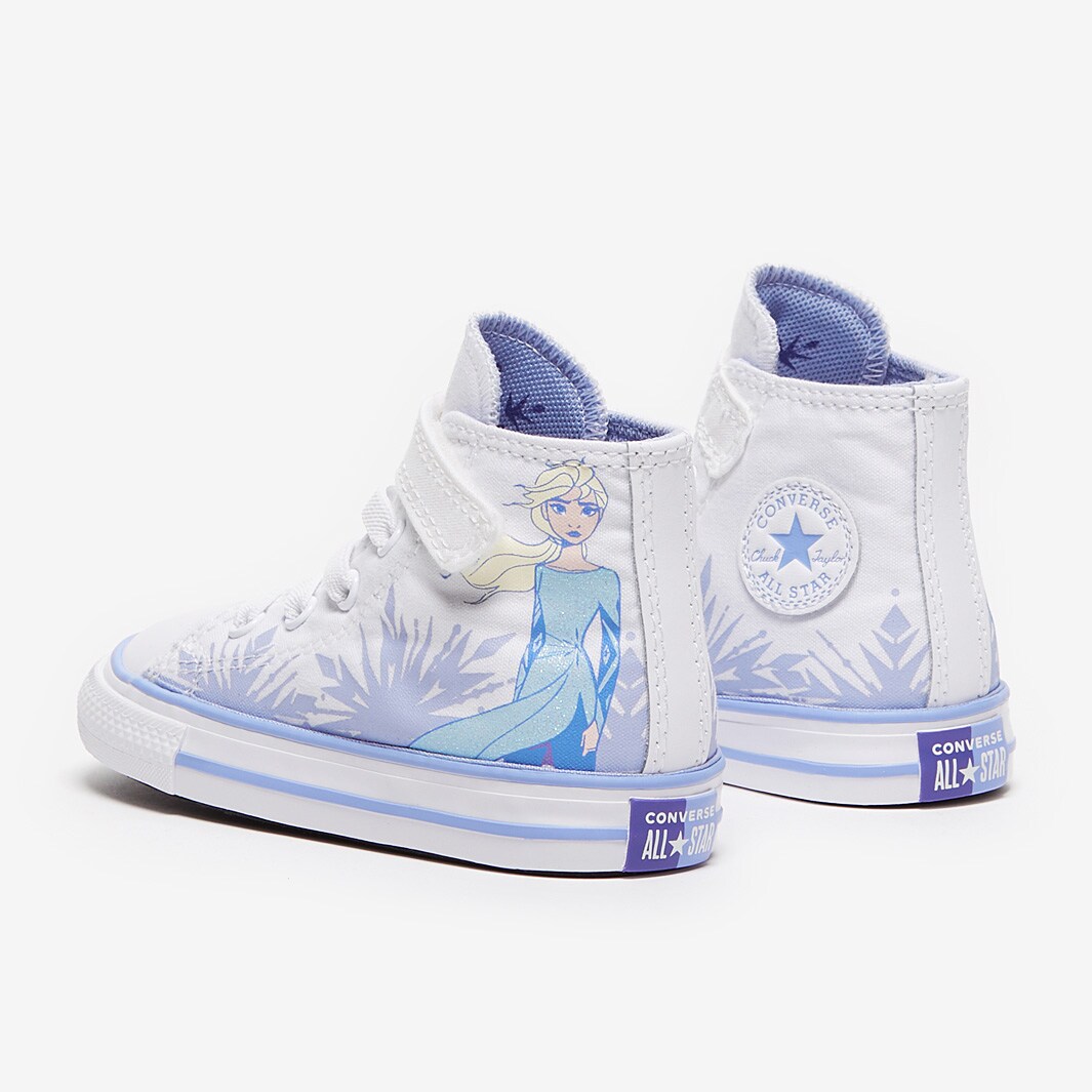 Converse x Frozen Elsa Hi - White - Girls Shoes | Pro:Direct Soccer