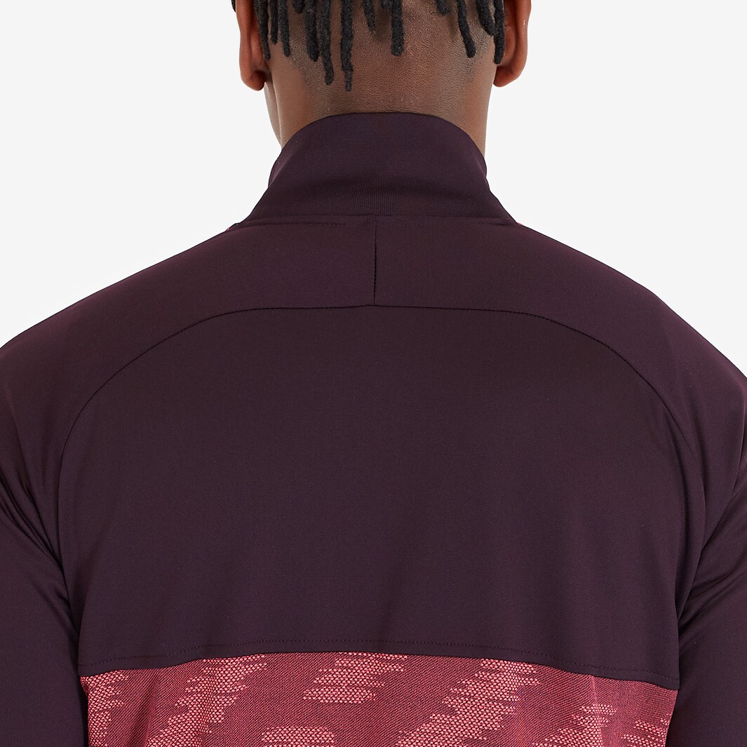 Nike Dry Strike Track Jacket - Burgundy Ash/Burgundy Ash/Racer Pink ...