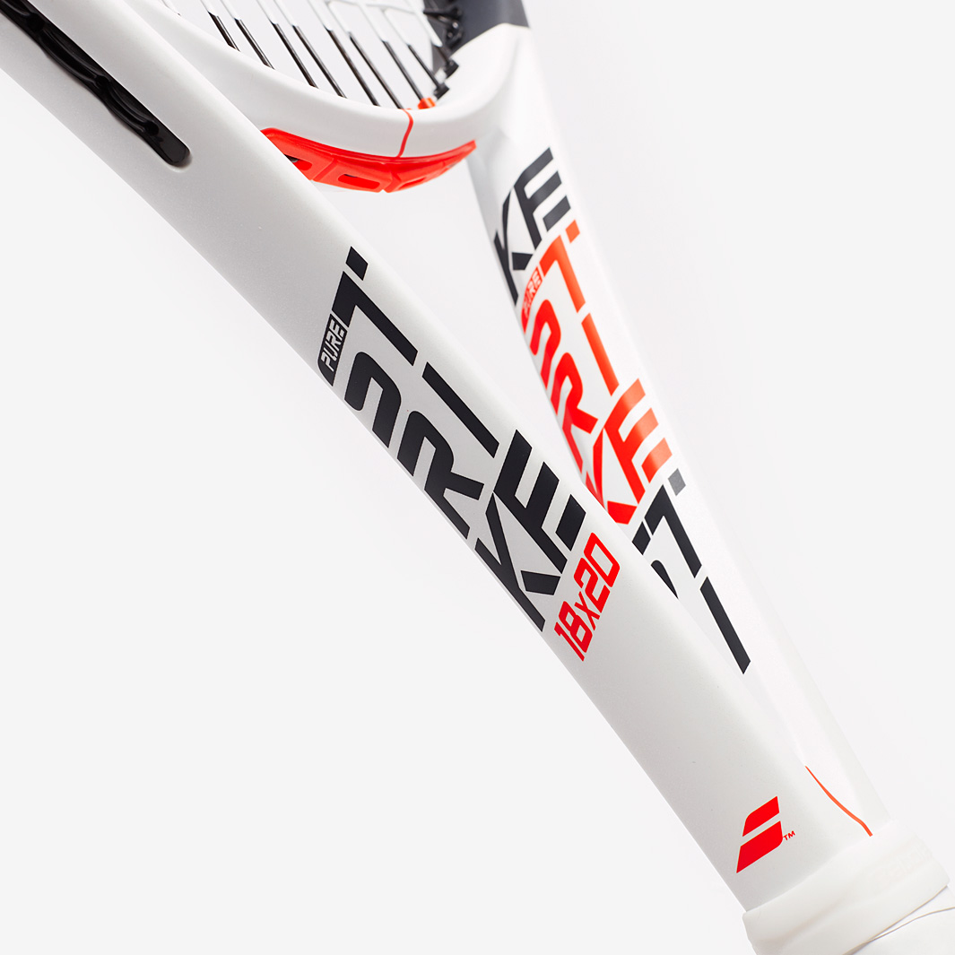 Babolat Pure Strike 18/20 - White/Red/Black - Mens Rackets | Pro:Direct ...