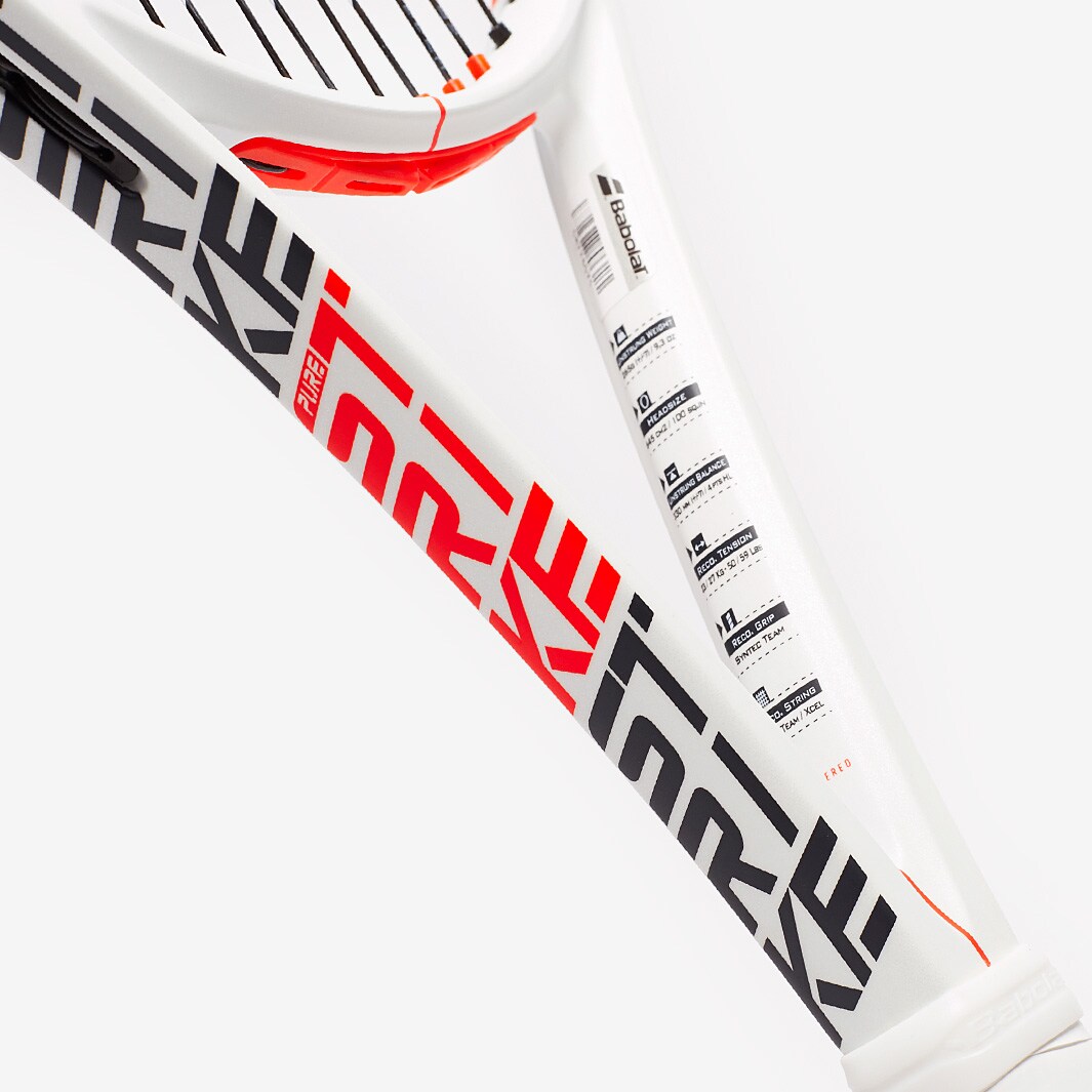Babolat Pure Strike Lite - White/Red/Black - Mens Rackets | Pro:Direct ...