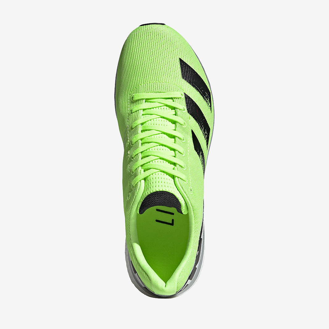 adidas adizero Boston 8 - Signal Green/Core Black/Grey One F17 - Mens ...