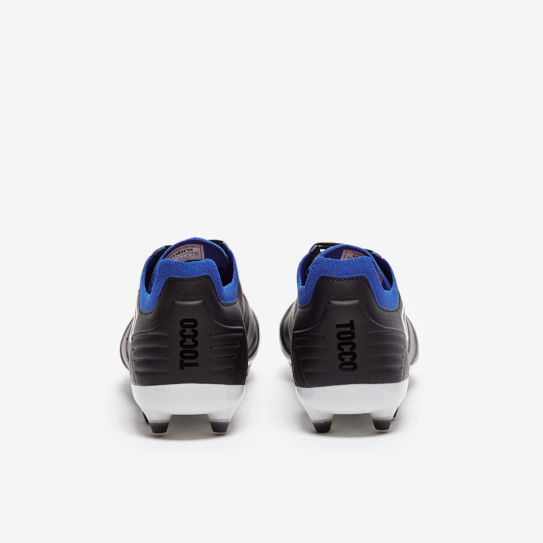 Umbro Tocco Pro FG - Black/White/Victoria Blue - Firm Ground - Mens Boots | Pro:Direct Running