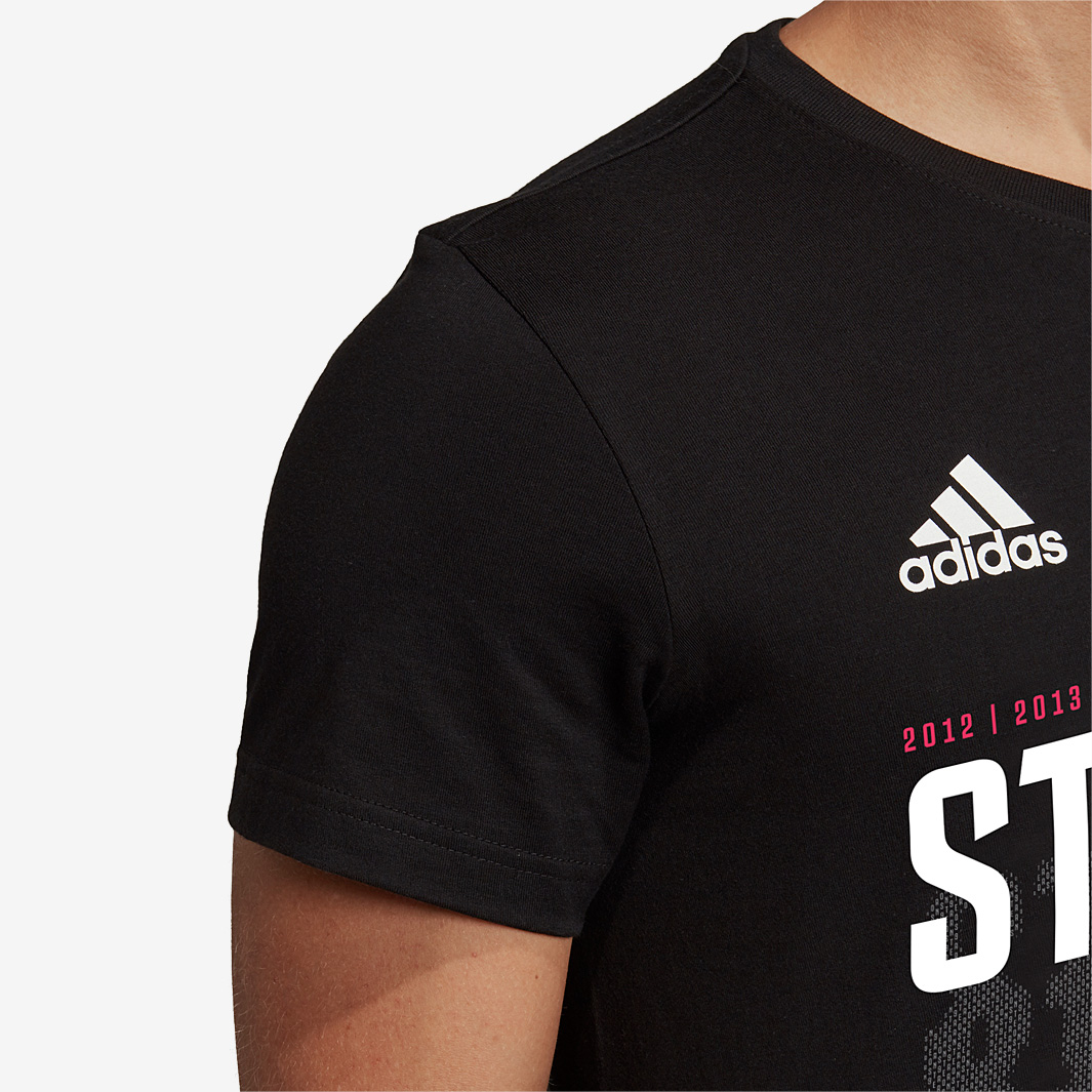 adidas Juventus 2020 Winners Tee - White/Black - Tops - Mens Replica