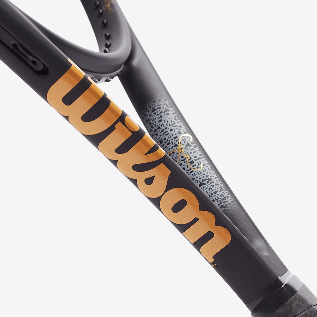 Wilson Clade 102 SW Autograph - Black/Gold - Mens Rackets