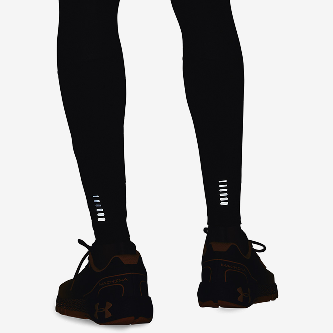 Under Armour Fly Fast HeatGear Tight - Black / Black / Reflective ...