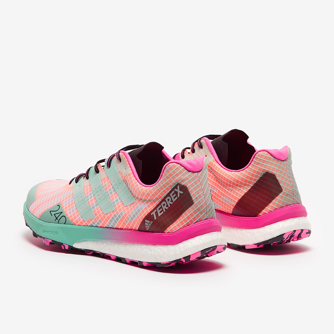 adidas Terrex Speed Ultra - Ftwr Blanc/Menthe Transparente/Rose - Ftwr ...