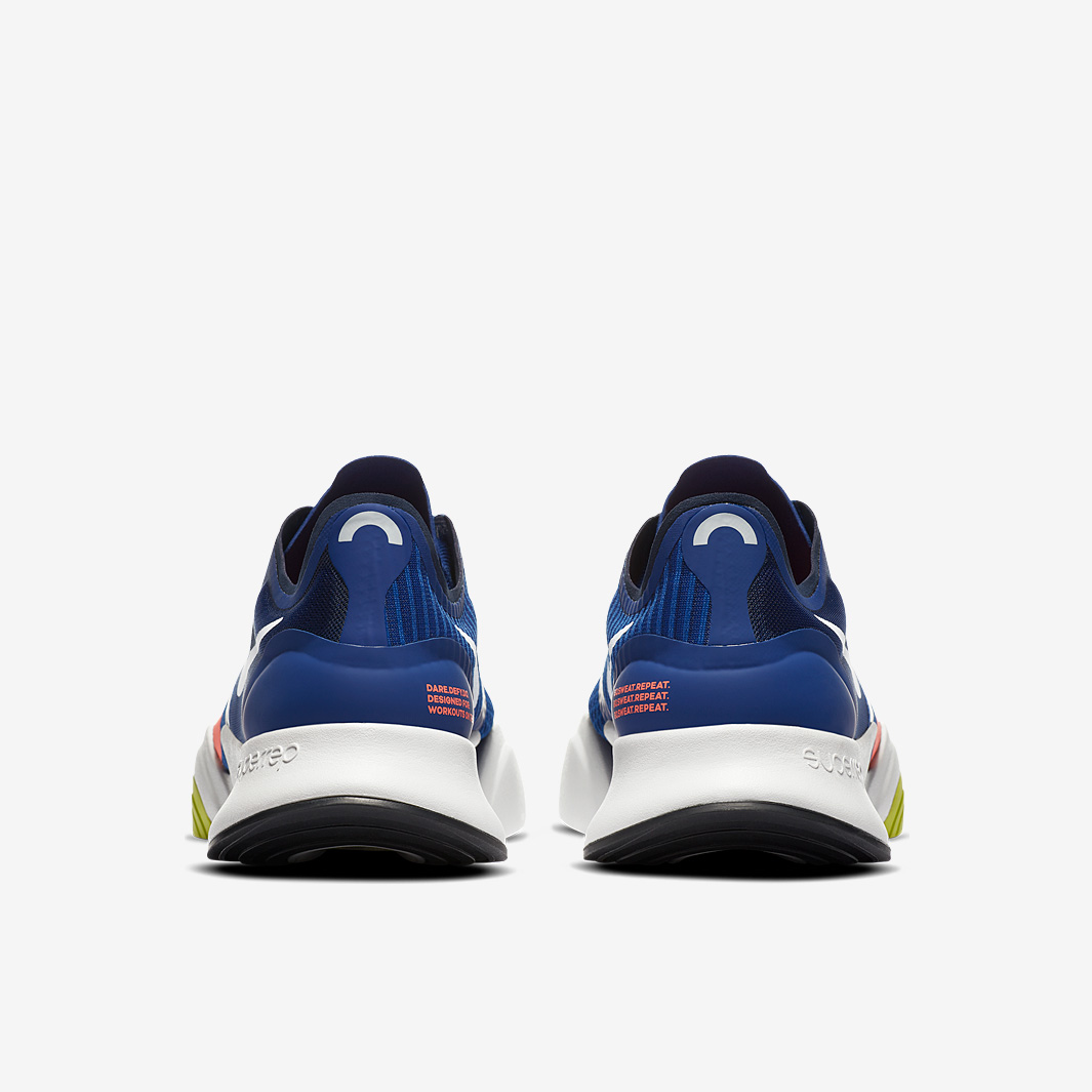 Nike SuperRep GO - Deep Royal Blue/White-Light Bone-Cyber - Mens Shoes