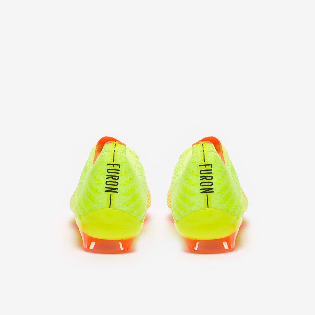 New Balance Furon V6+ Destroy FG - Bleached Lime Glo/Citrus Punch ...