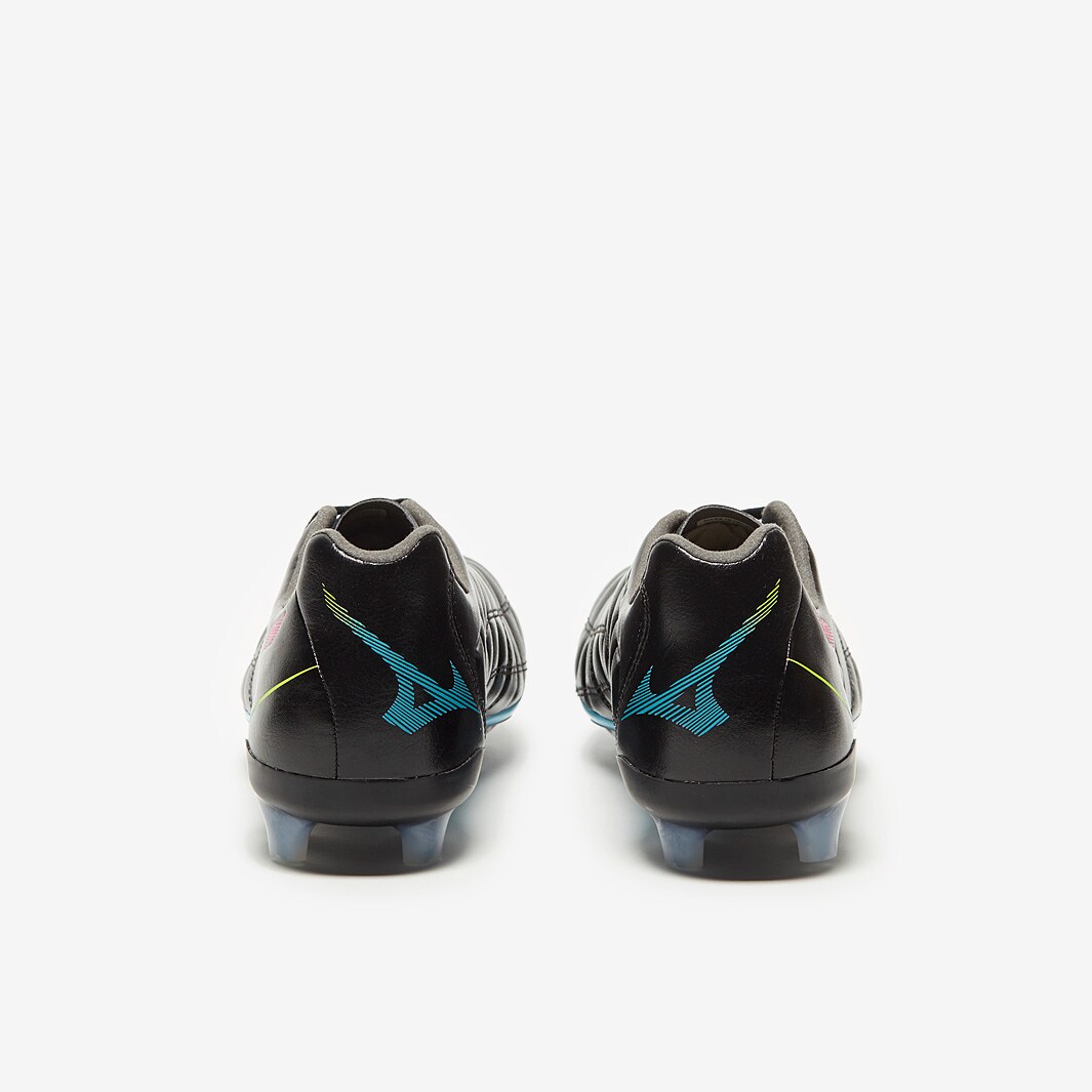 Mizuno Rebula Cup Elite FG - Black/Blue Atoll - Firm Ground - Mens Boots