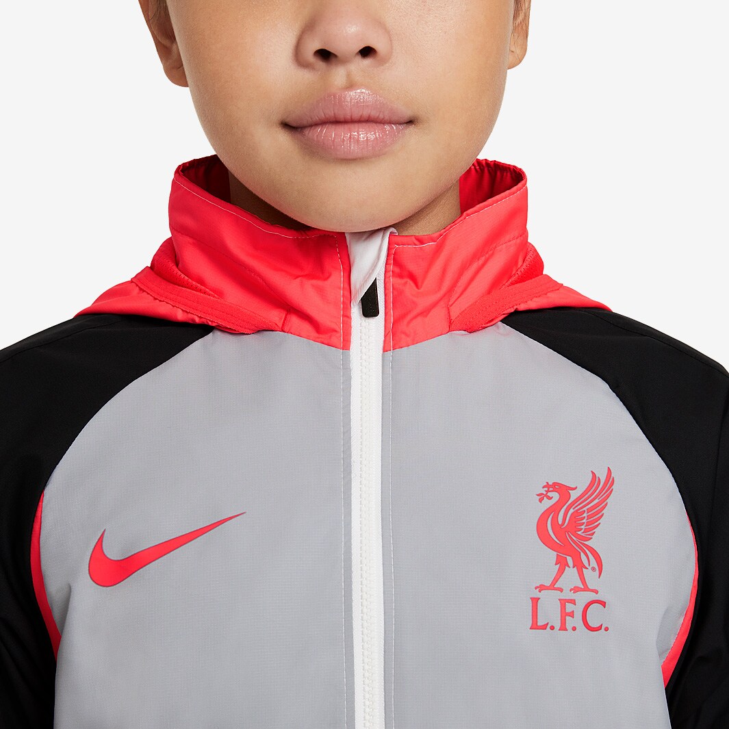 Nike Kids Liverpool 20/21 AWF Lite Jacket - Wolf Grey/White/Laser ...