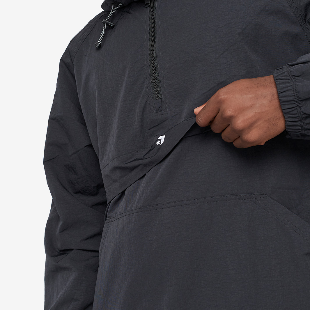 Converse Court Ready Oversized Anorak - Converse Black - Tops - Mens ...