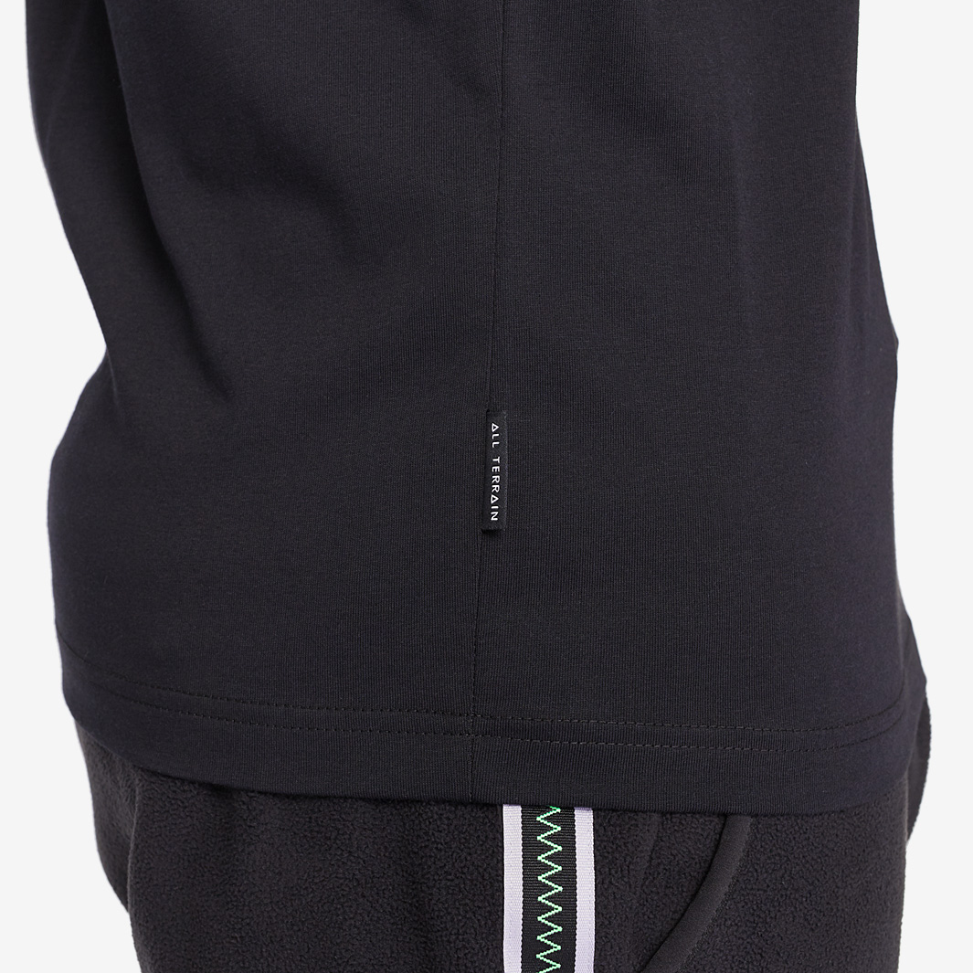 New Balance All Terrain Tee - Black - Tops - Mens Clothing