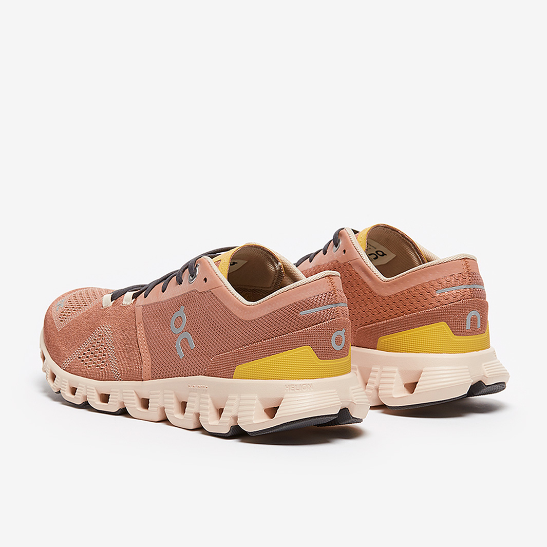 On Womens Cloud X - Mocha/Sand - Womens Shoes