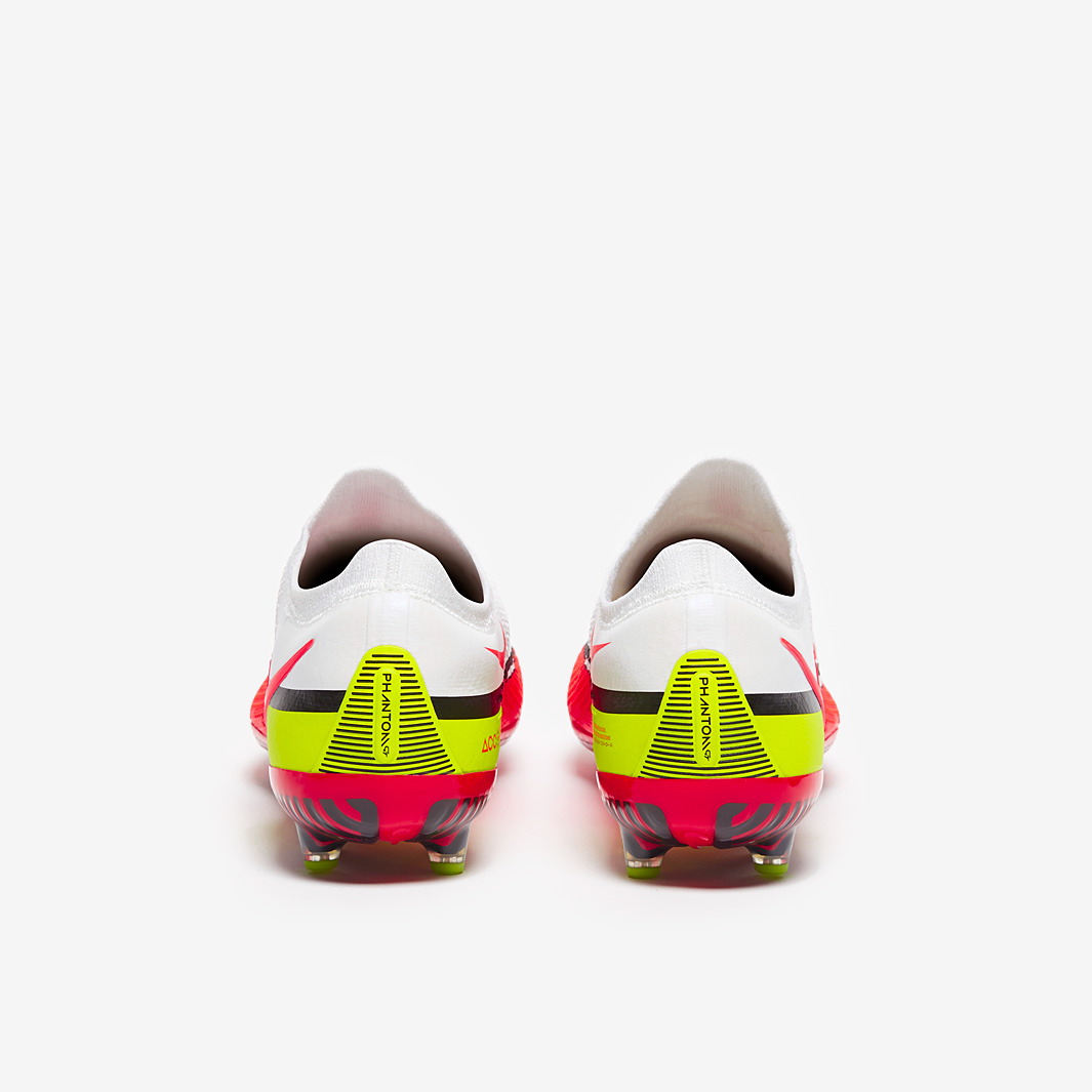 Nike Phantom GT II Elite AG-Pro - White/Bright Crimson/Volt - Mens Boots