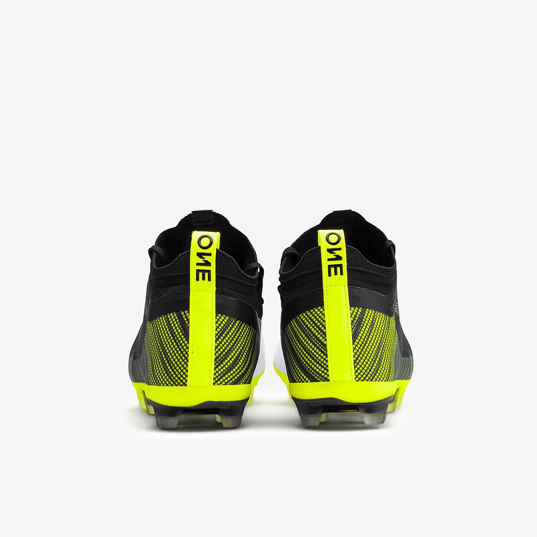 Puma One 5.1 FG - Puma Blanco/Negro/Amarillo - Puma Blanco/Negro ...