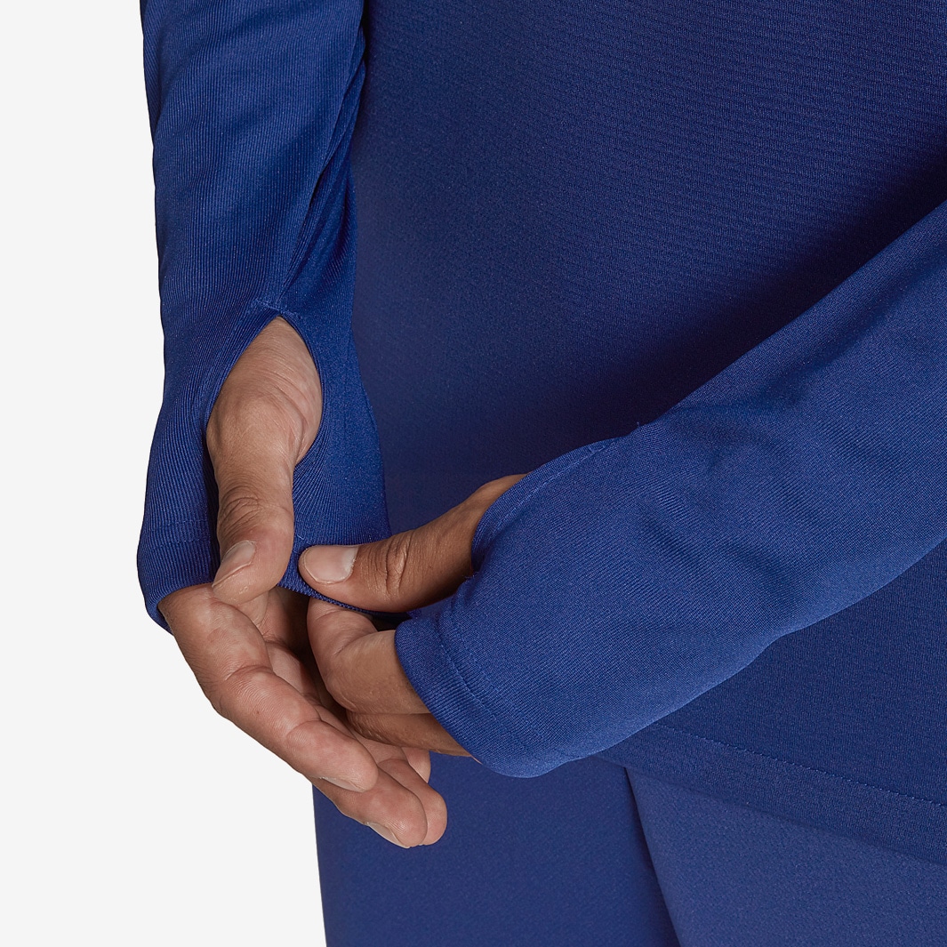 Top adidas Prime Blu Tiro Warm - Victory Blu - Abbigliamento Uomo | Pro ...