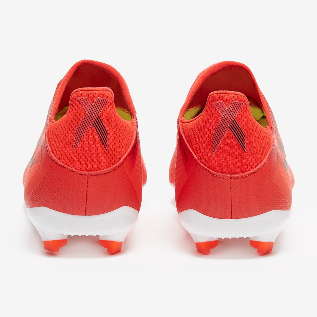 adidas X Speedflow .3 Laceless FG - Red/Core Black/Solar Red - Mens ...