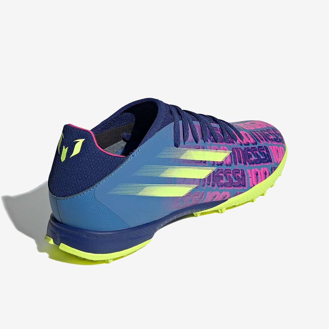 adidas X Speedflow Messi .3 TF - Azul/Rosa/Amarillo - Azul/Rosa ...