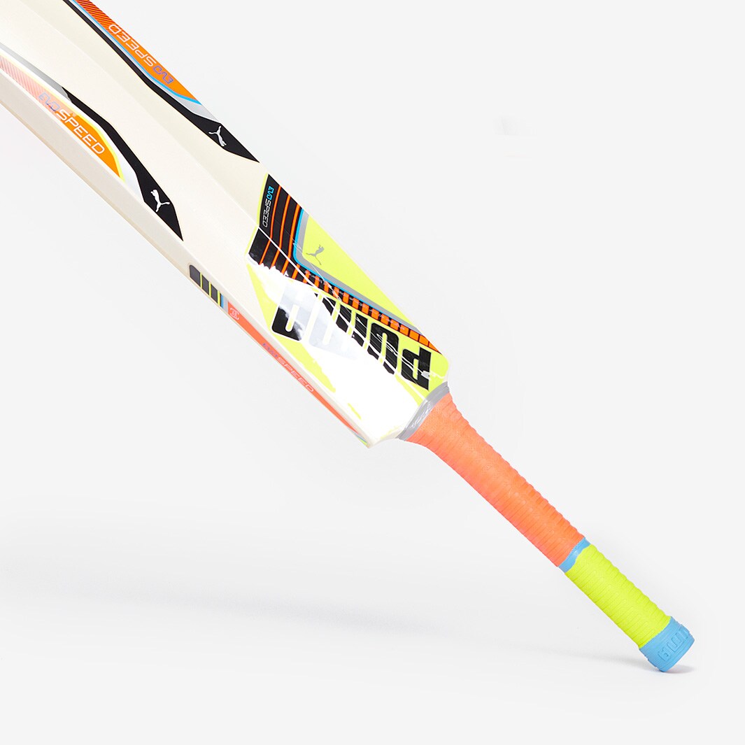 Puma evoSPEED 6 Cricket Bat - Orange/ Yellow/Pink - Cricket Bats