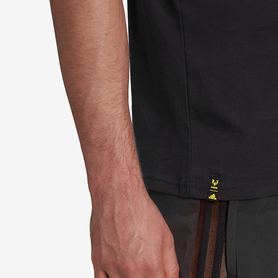 Camiseta adidas Messi X Capsule - Negro - Negro - Ropa para hombre ...