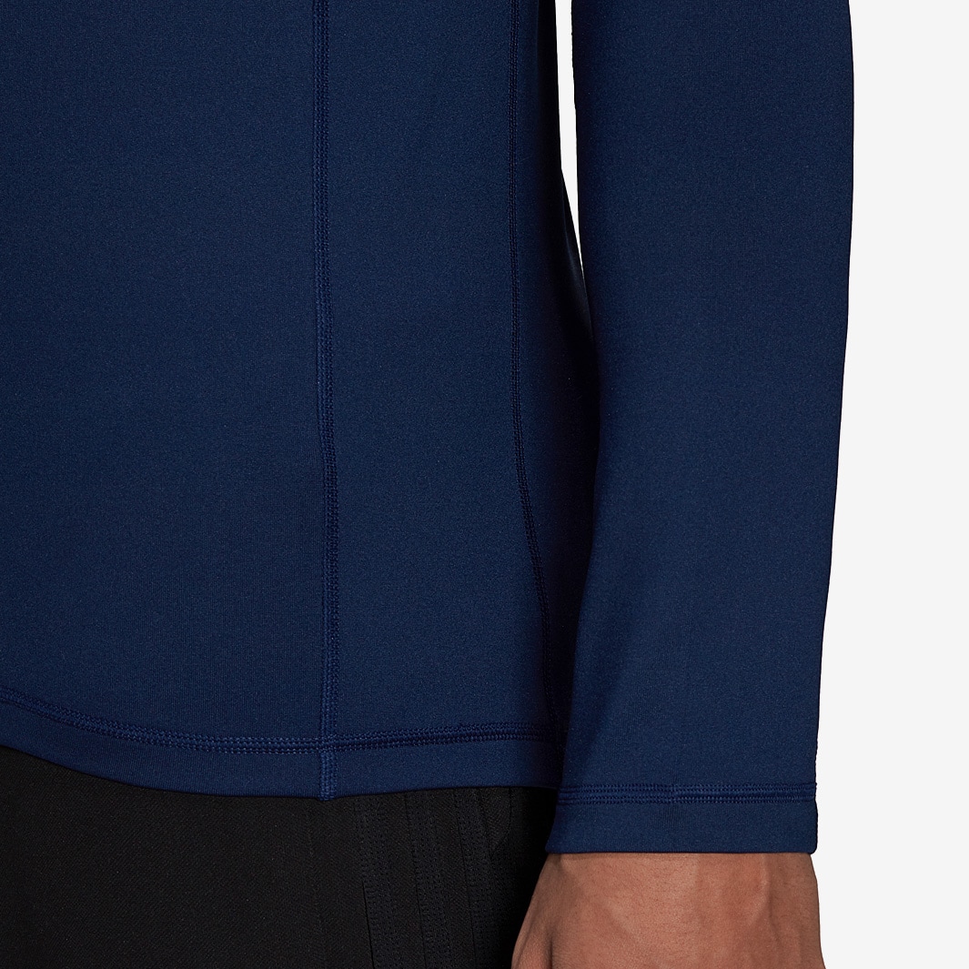 adidas Techfit Long Sleeve Top - Team Navy Blue -Mens Base Layer