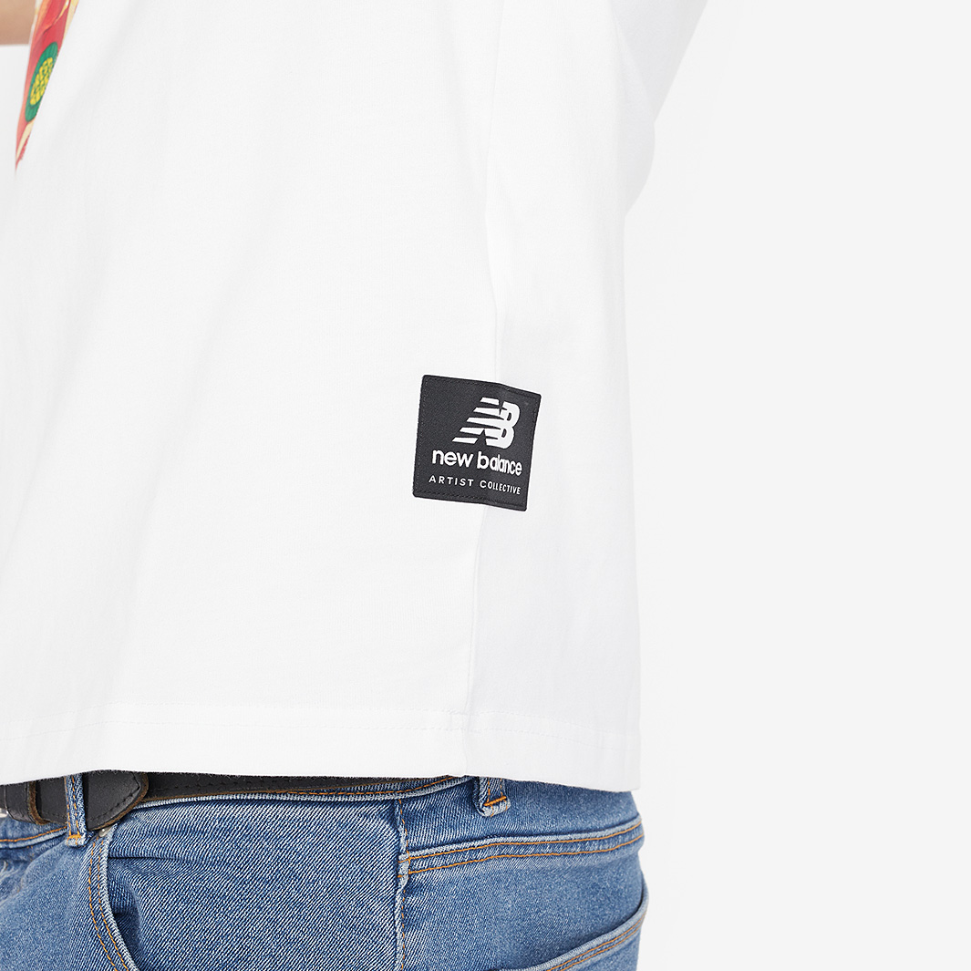 New Balance Artist Pack Kody Mason Tee - White - Tops - Mens Clothing