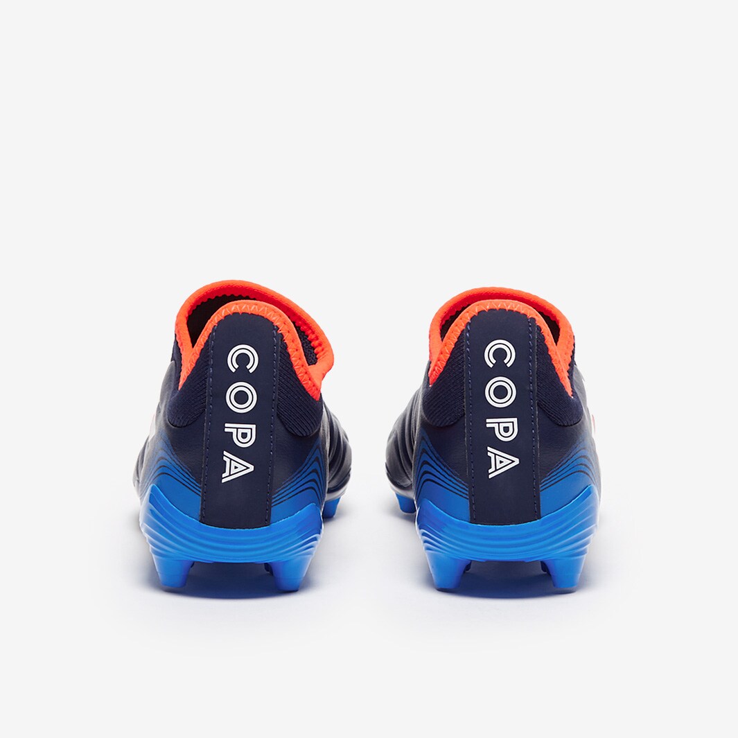 adidas Kids Copa Sense.3 Laceless FG - Team Navy Blue/White/Blue Rush ...