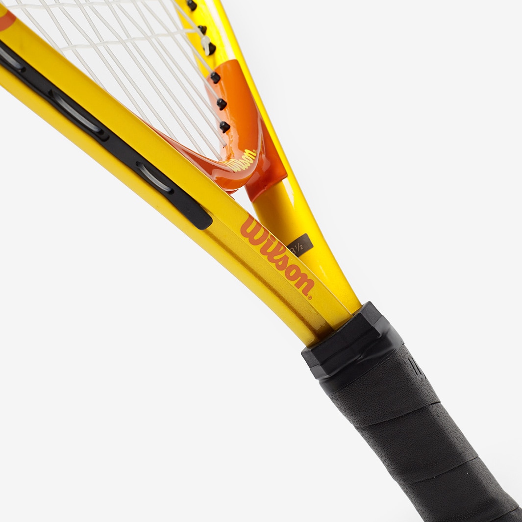 Wilson Junior US Open 19 - Yellow/Red - Boys Rackets