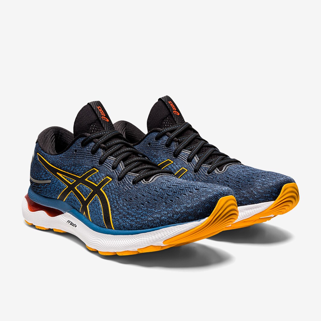 ASICS Gel-Nimbus 24 - Azure/Amber - Mens Shoes
