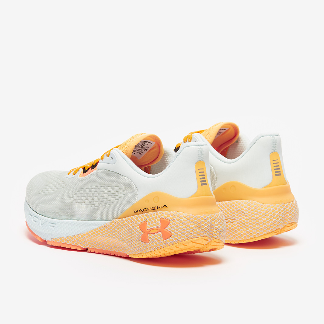Under Armour Womens HOVR Machina 3 - Illusion Green/Orange Ice/Panic ...