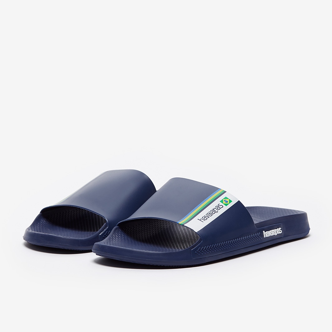Havaianas Brasil Slide - Navy Blue - Slides - Mens Shoes | Pro:Direct ...