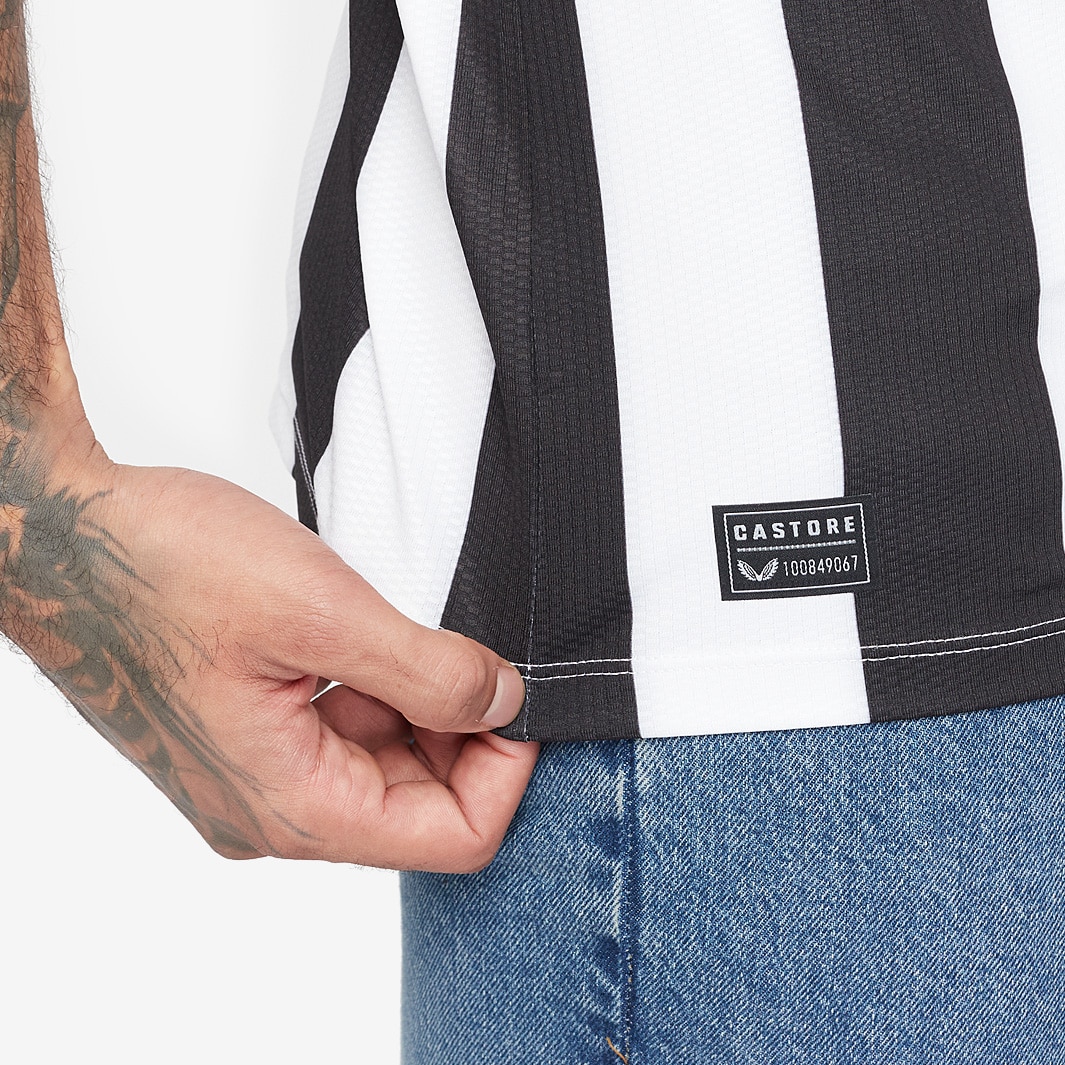 Castore Newcastle United 22/23 Pro Home Shirt With Sponsor - Black ...