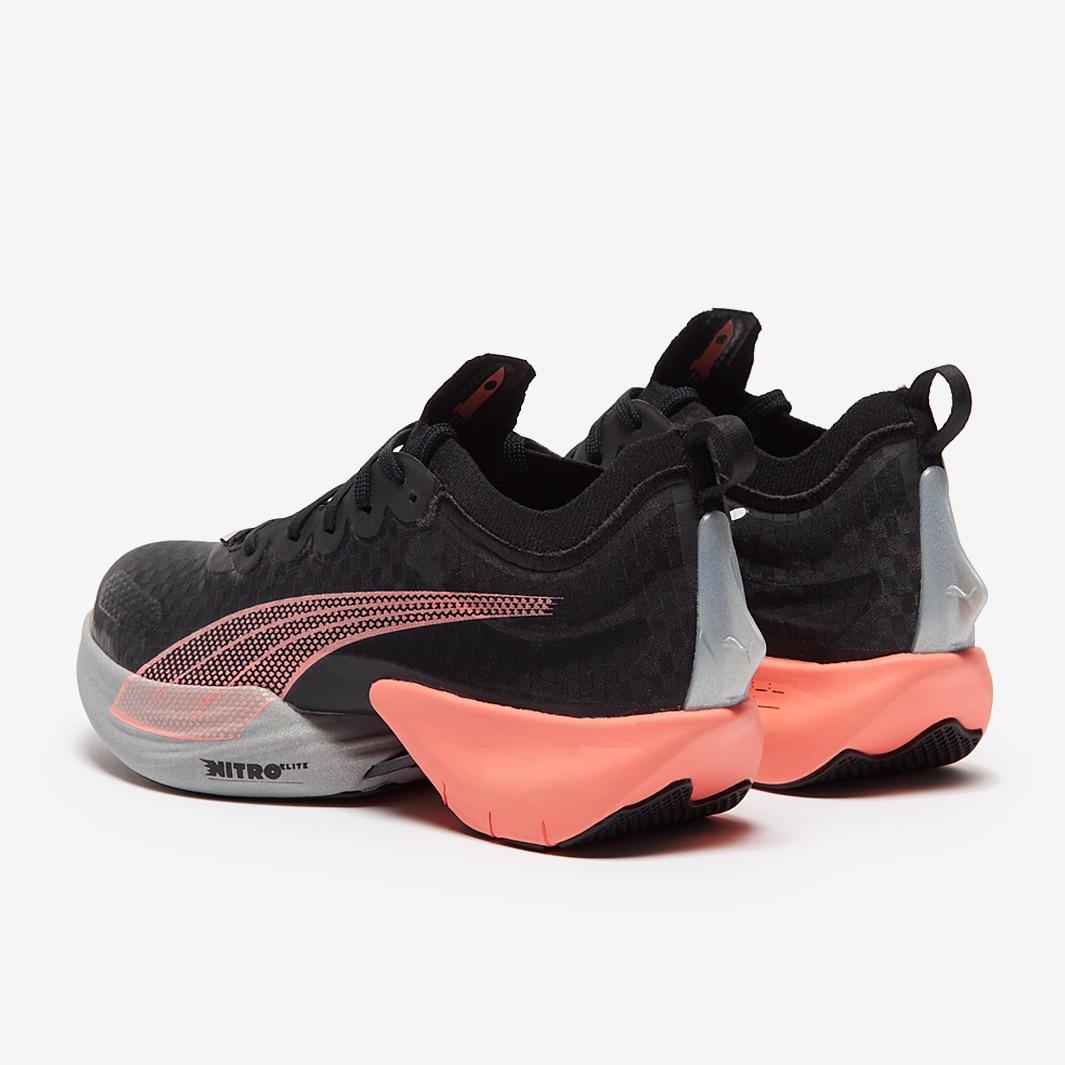 Puma Womens Fast-R Nitro Elite Carbon - Puma Black-Carnation Pink ...