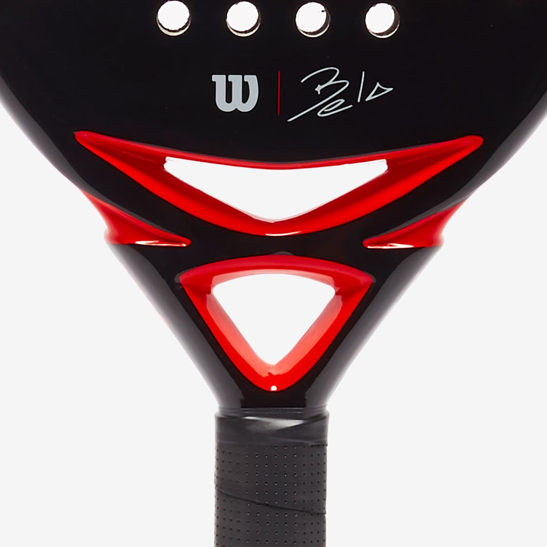 Wilson Bela Team Padel - Black/Red - Adult Padel Rackets