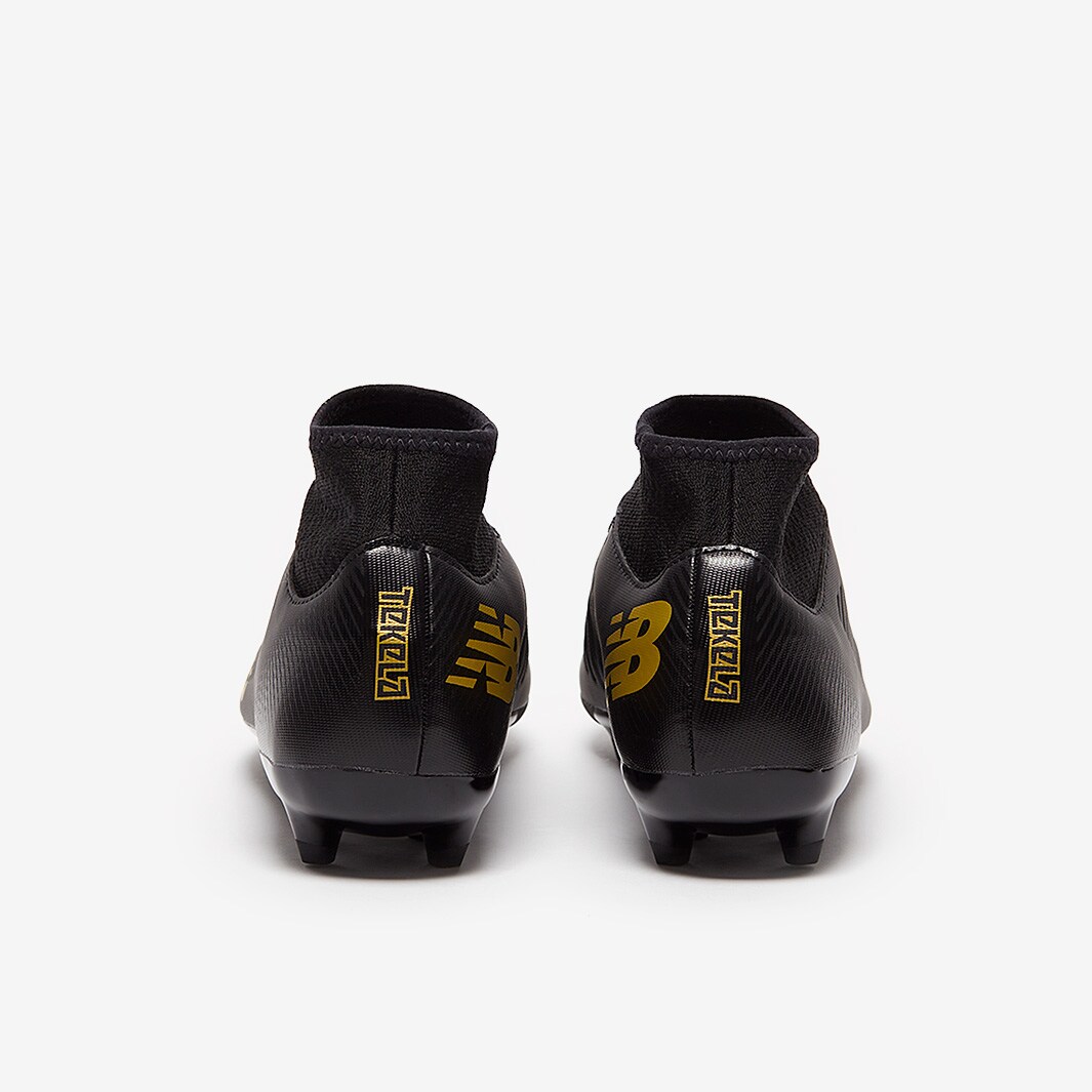 New Balance Tekela V4 Magique FG - Black/Gold - Mens Boots | Pro:Direct ...